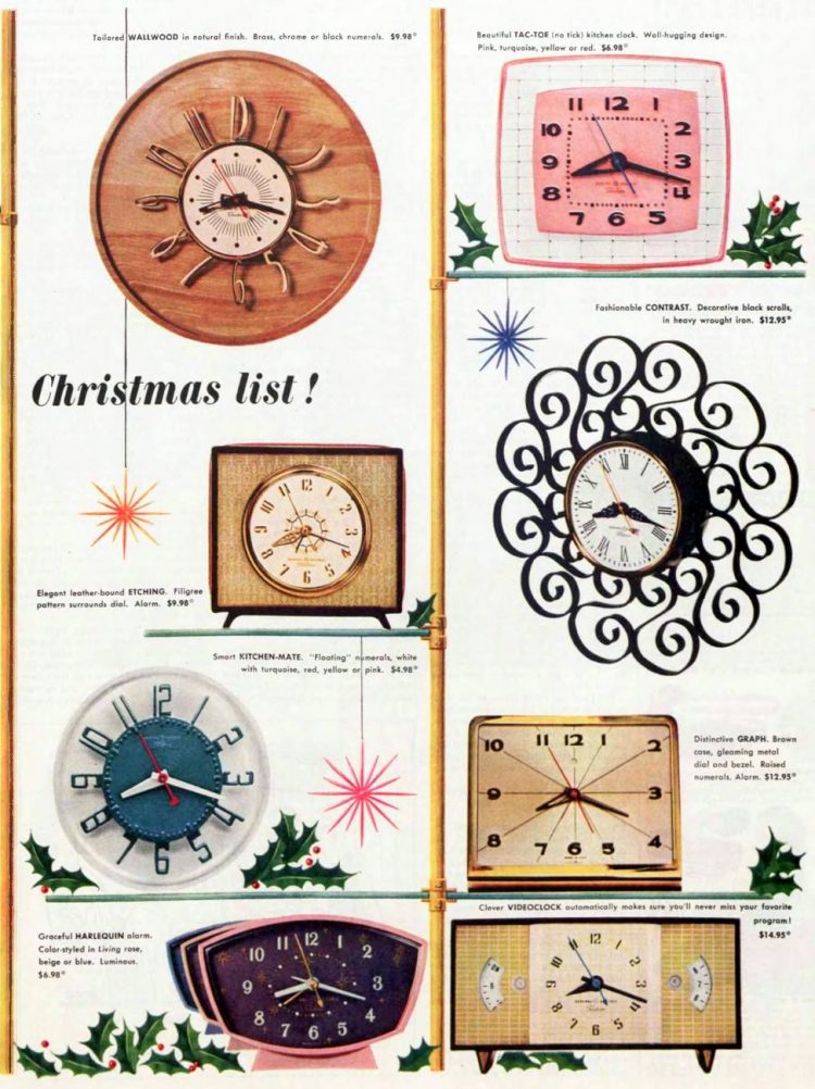 These 100 vintage clocks from the 1950s, 1960s & 1970s have timeless ...