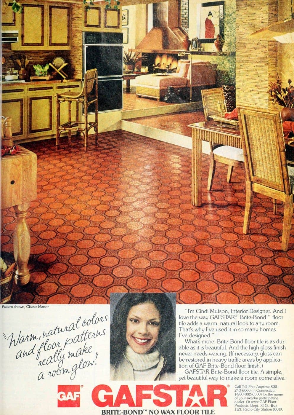 Get down with 70 groovy vintage vinyl floors from the '70s & '80s ...