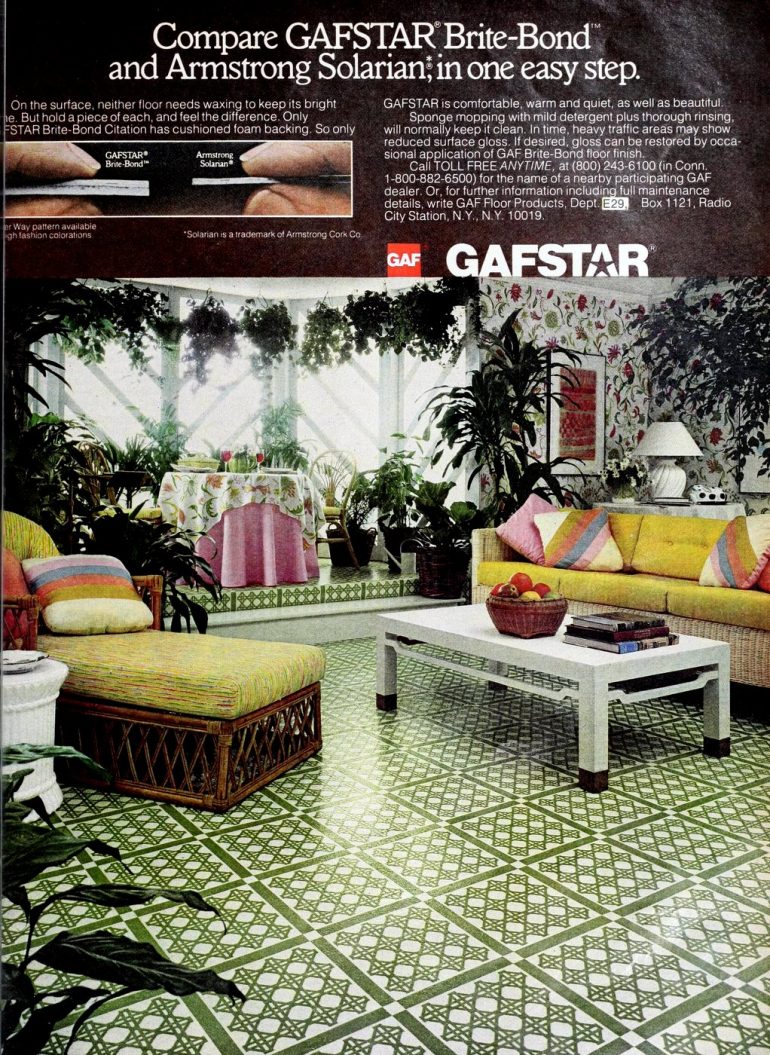 Get down with 70 groovy vintage vinyl floors from the '70s & '80s ...