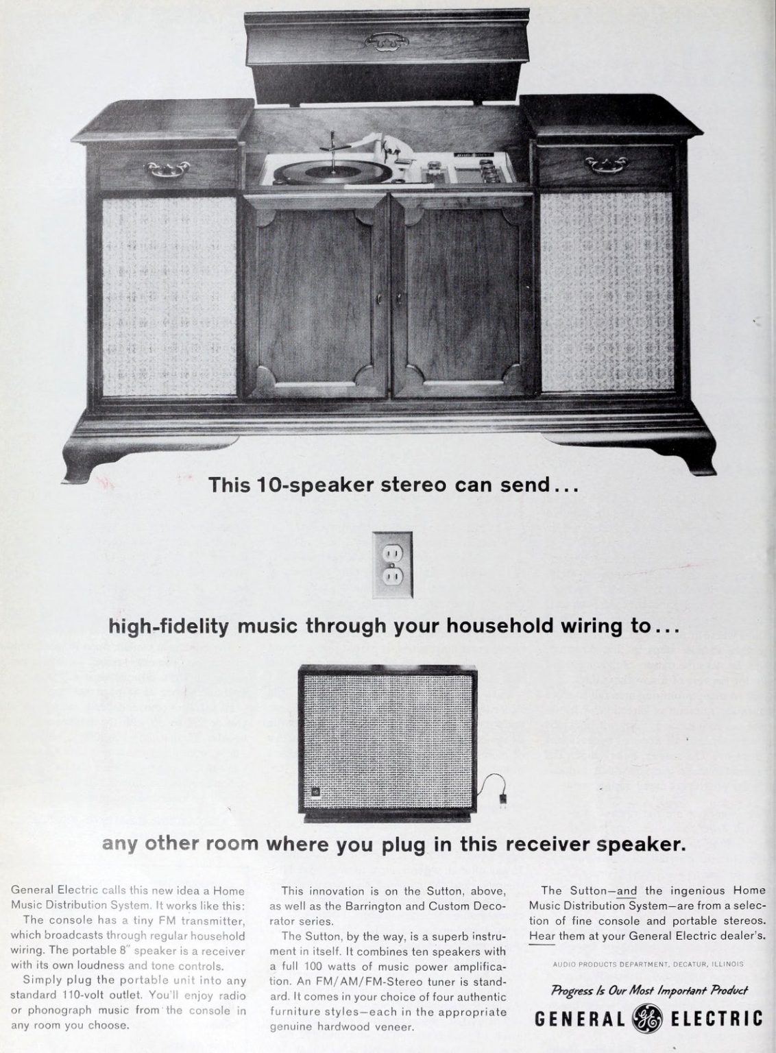 Remember when those huge vintage console stereos were a major trend in the 1950s & 60s? - Click ...