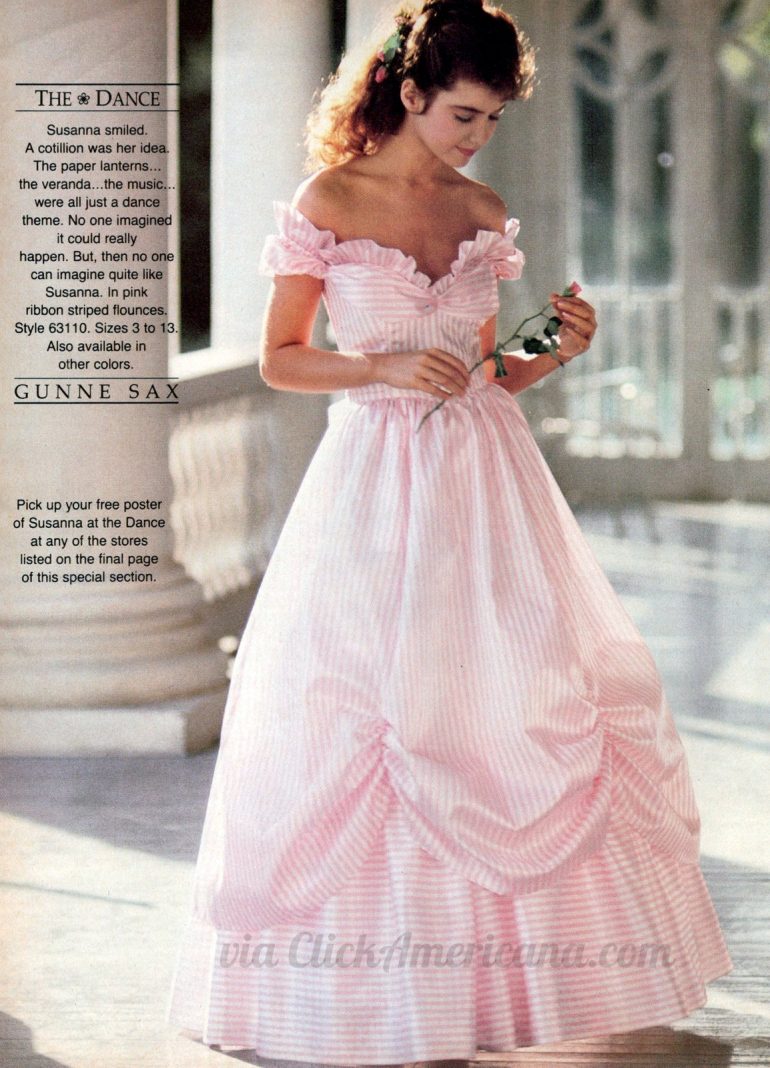 60 Gunne Sax prom dresses that ruled the school in the 80s - Click ...