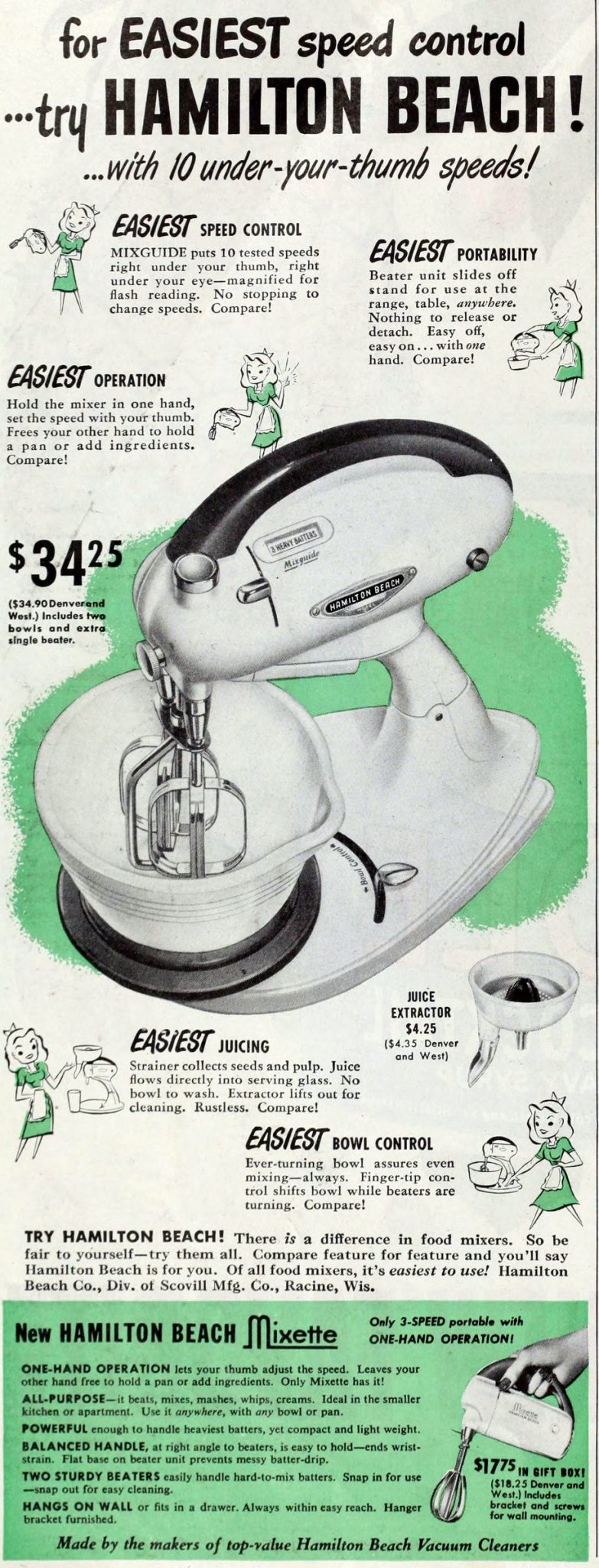 Vintage stand mixers from Kitchen-Aid, Hamilton Beach & more were a ...