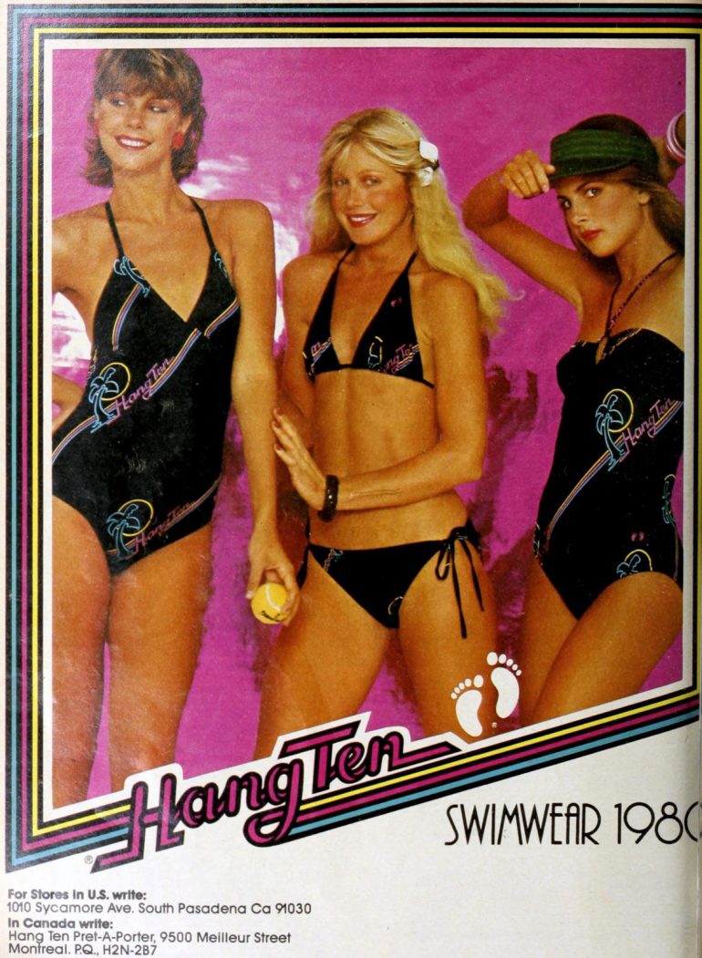 Vintage Hang Ten clothing conquered the world with their SoCal surfer vibe in the 1970s & 80s ...
