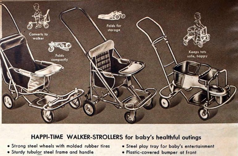 Vintage baby gear from the 1950s: Playpens, strollers & more - Click ...