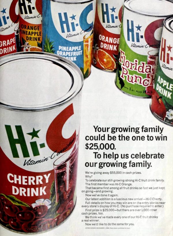 Old-fashioned Hi-C drink flavors: These delicious canned drinks shook ...