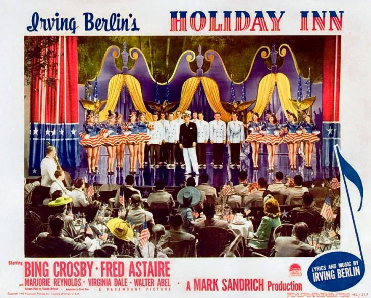 Revisit the Holiday Inn movie, starring Bing Crosby & Fred Astaire ...