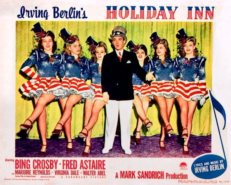 Revisit the Holiday Inn movie, starring Bing Crosby & Fred Astaire ...