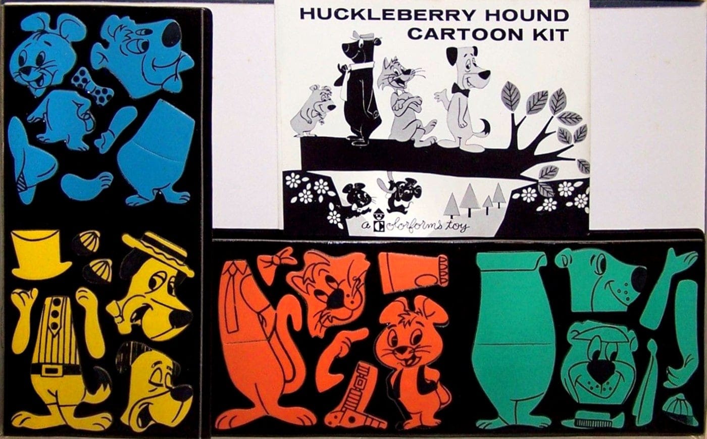 Vintage Colorforms: The vinyl stick-on toy playsets that let kids stage ...