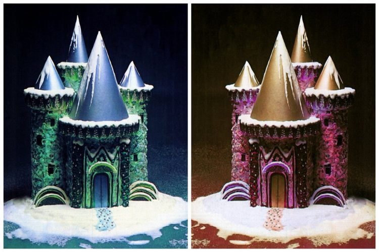 How to make a fantastic decorated ice castle cake (1979) - Click Americana