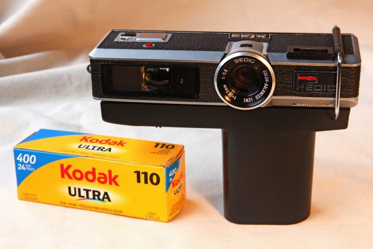 Vintage 110 cameras: The pocket cameras with small film cartridges that ...
