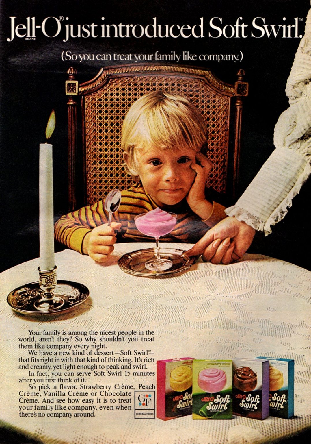 Who remembers Jell-O Soft Swirl dessert mix from the '70s? - Click ...