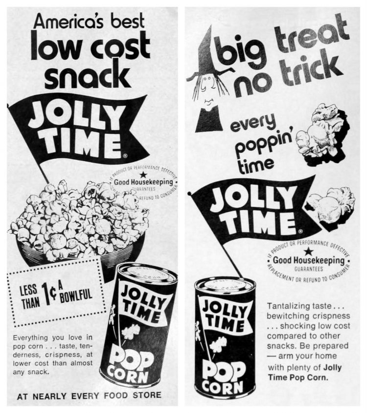 See how Jolly Time popcorn used to come in cans - Click Americana