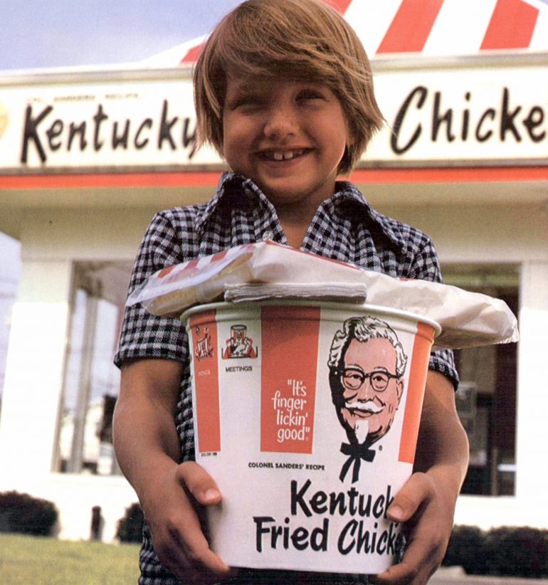 Old KFC: Colonel Sanders & the Kentucky Fried Chicken fast food chain's ...