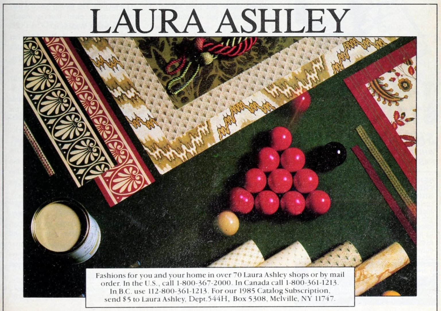 Back in the 80s & 90s, we were obsessed with Laura Ashley home decor ...