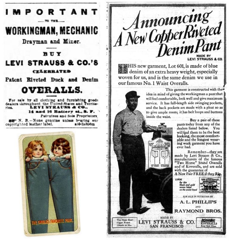 The unlikely history of Levi's jeans - or, how clothes from 150 years ...