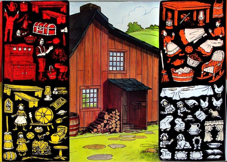 Vintage Colorforms: The vinyl stick-on toy playsets that let kids stage ...