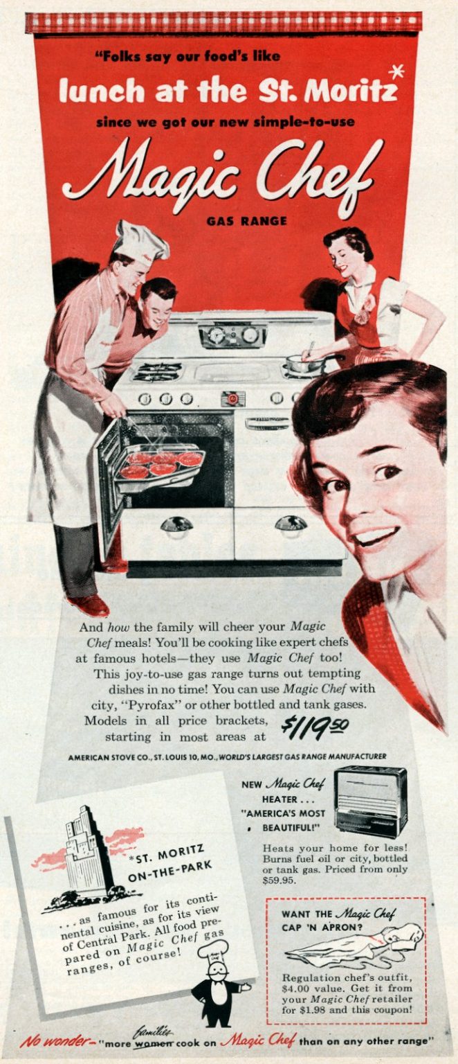 These 10 vintage gas ranges heated up 1950s kitchens with stylish flair ...