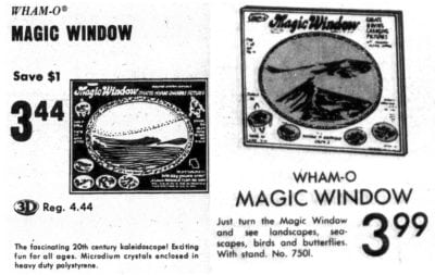 In the '70s, you could make oceans and mountains with a Wham-O Magic ...