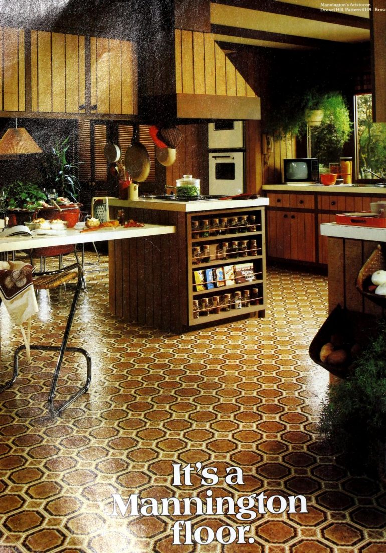 Get down with 70 groovy vintage vinyl floors from the '70s & '80s ...