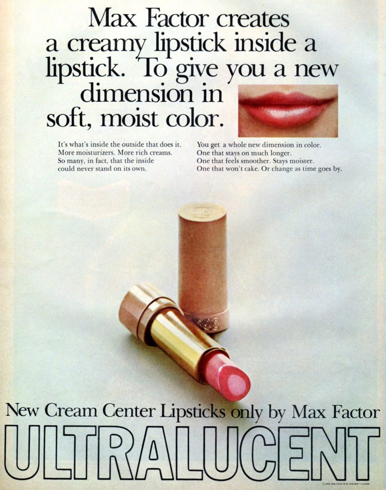 Lip colors & vintage lipsticks from the '60s - Click Americana