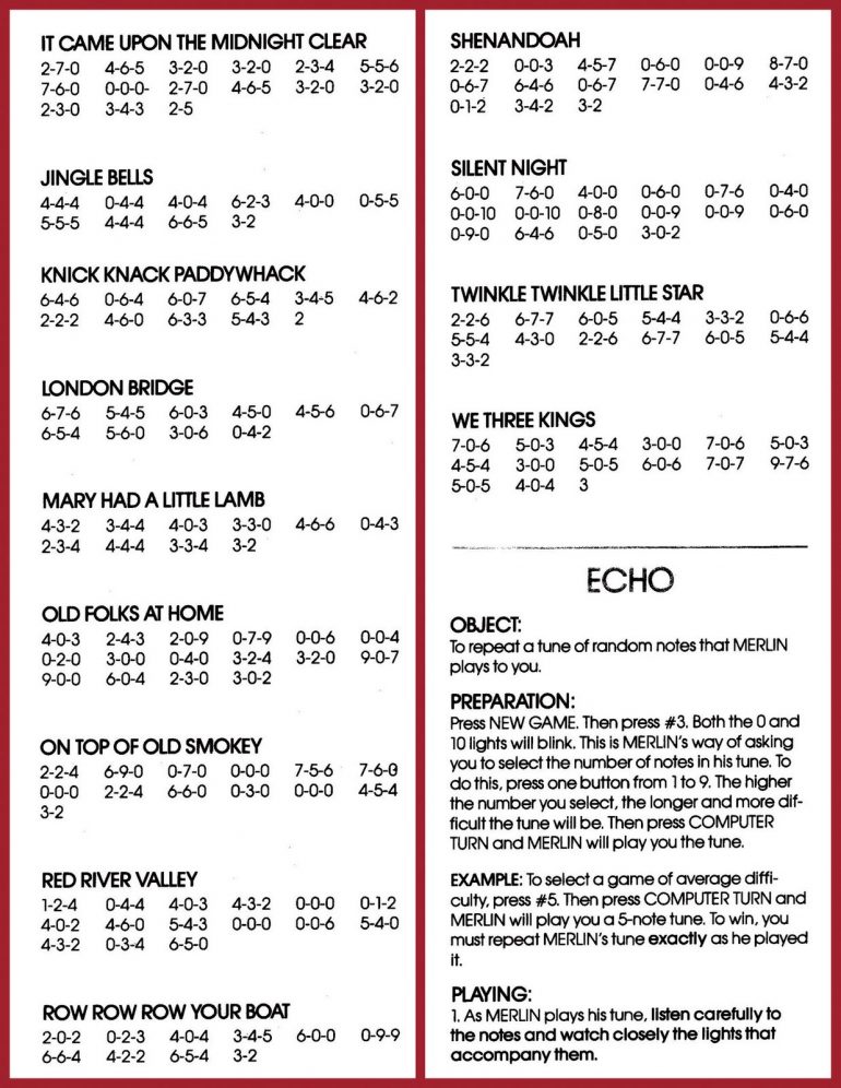 Remember Merlin, the retro electronic game that looked like a phone ...