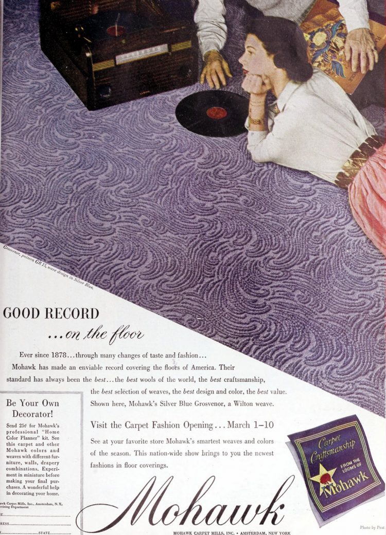 See 70 vintage sculptured & textured carpets that gave homes an old ...