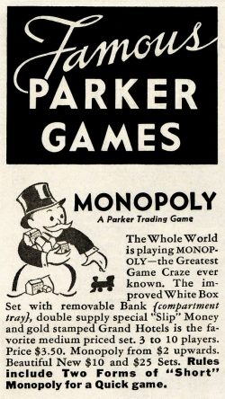 Popular vintage board games from the '30s & '40s - Click Americana