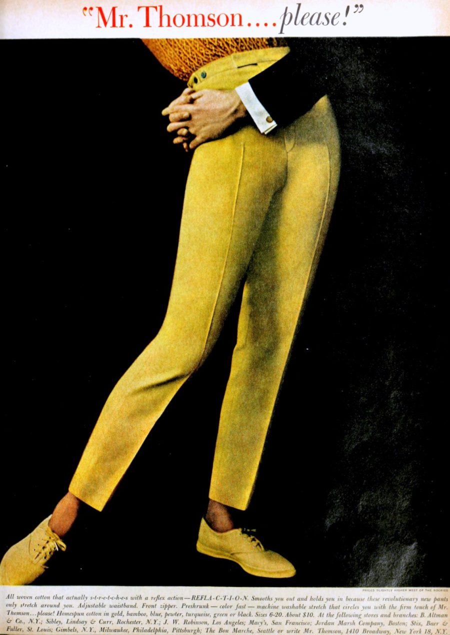 1960s stretch pants: The sleek & sexy trend that changed everything ...