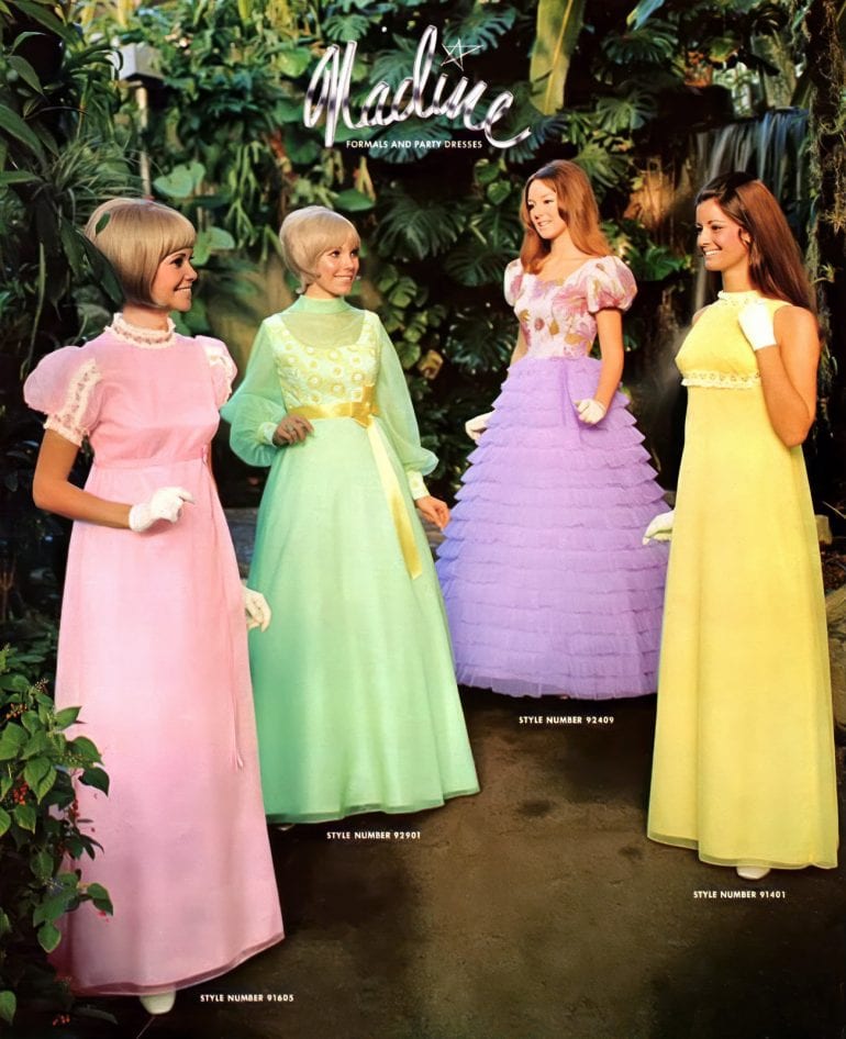 1960s prom dresses: See some elegant, glamorous vintage styles - Click ...