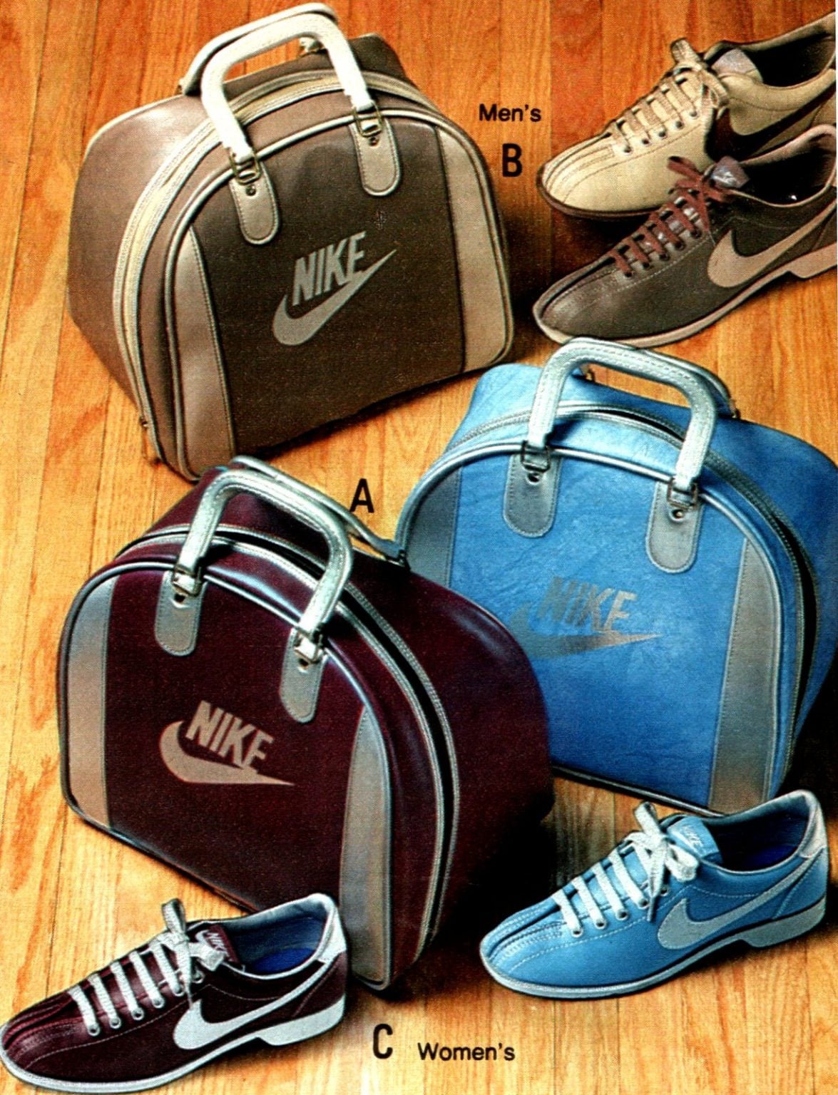 Vintage 1980s Nike shoes, from regular retro sneakers to classic Air ...