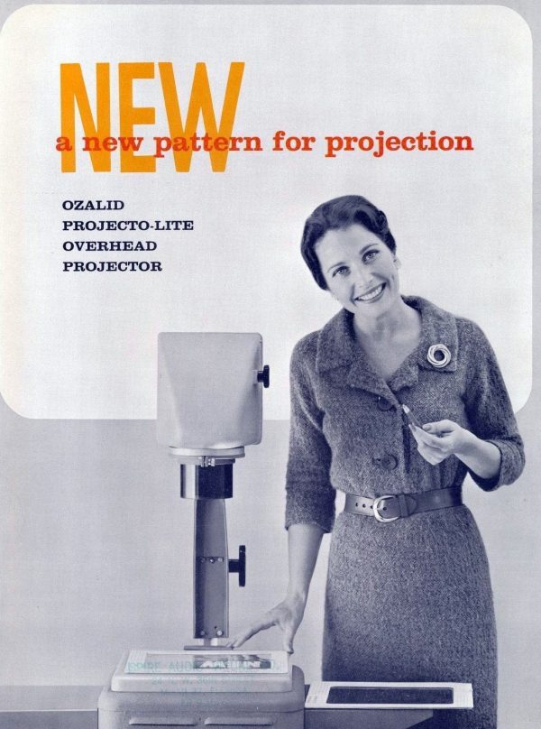 Turn off the lights and see these vintage overhead projectors from the ...