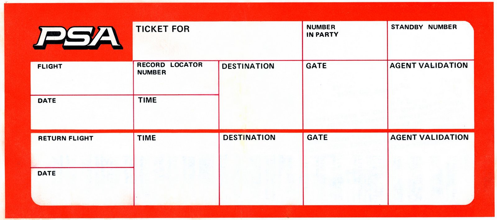 Remember the planes with a smile? We've got vintage PSA ticket jackets ...