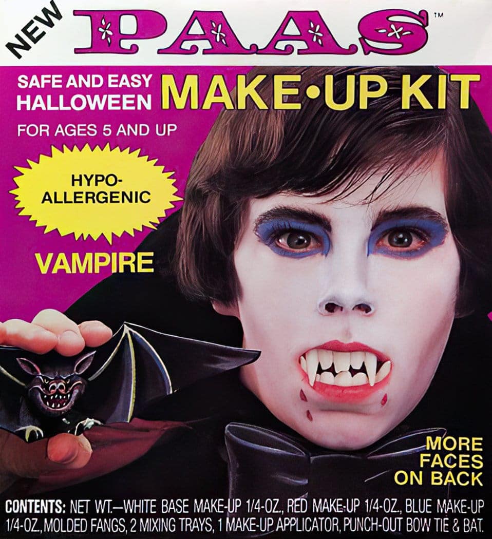 Remember these easy vintage Halloween makeup kits from the '80s ...