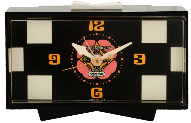 Vintage Peter Max clocks: The very '60s-style wild & wonderful ways to ...