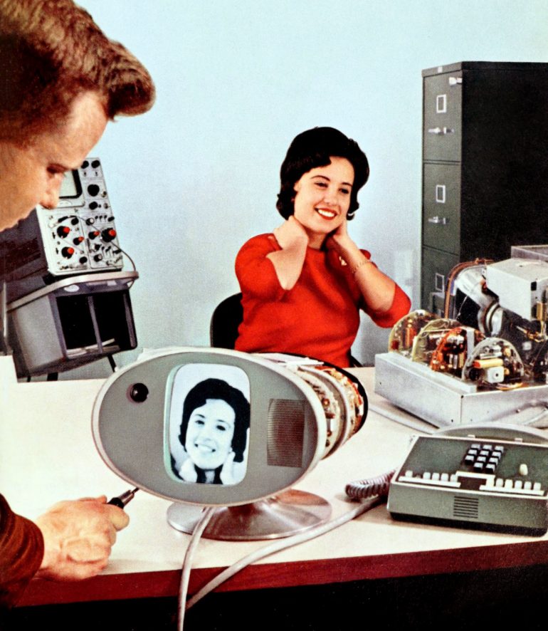 See the revolutionary Picturephone - an early version of Zoom (yes, you ...