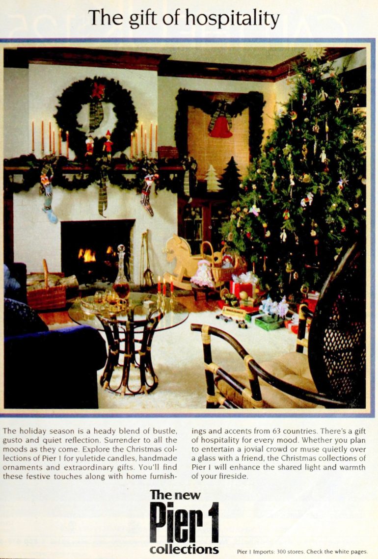 Pier 1 Christmas decor: A look back at festive favorites from the 1980s ...