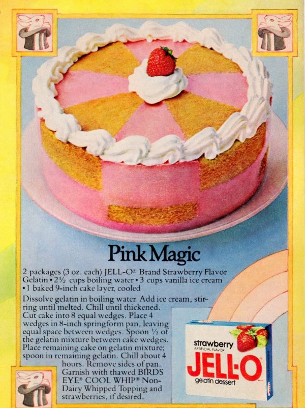 Pink Magic cake recipe (1978) - Click Americana