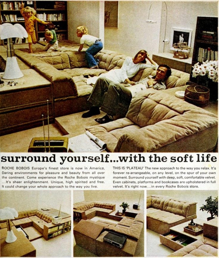 70 vintage couches from the 70s: Retro sectionals & sofa styles - Click ...
