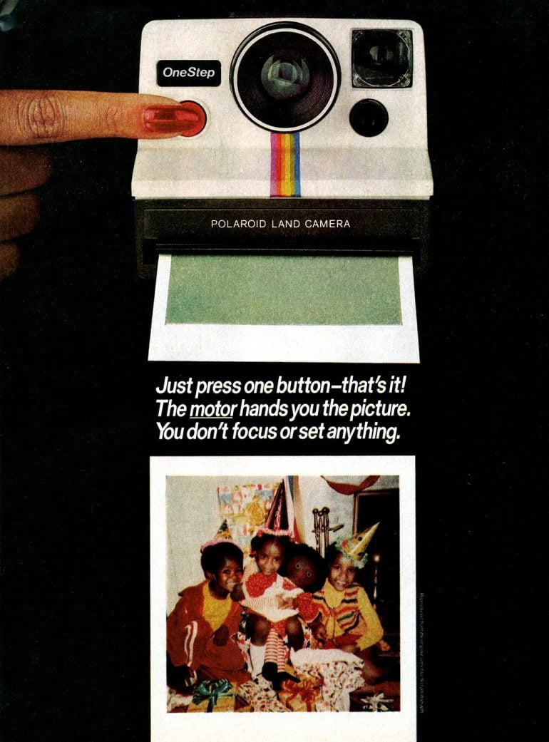 Vintage instant cameras from Polaroid & Kodak: OneStep, Pronto ...