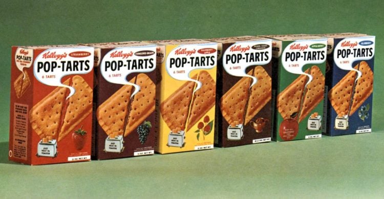Invented in the 1960s, Kellogg's Pop Tarts toaster pastries are more ...