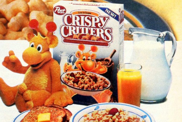 Vintage Crispy Critters: Animal-shaped Post cereal debuted in the '60s ...