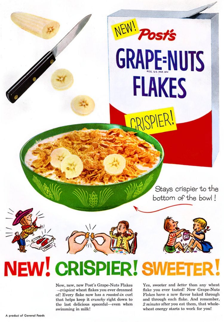 See 30 popular vintage 1950s breakfast cereals - Click Americana