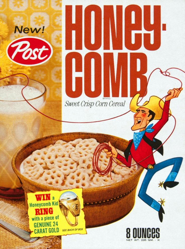 Honey Combs Cereal Breakfast