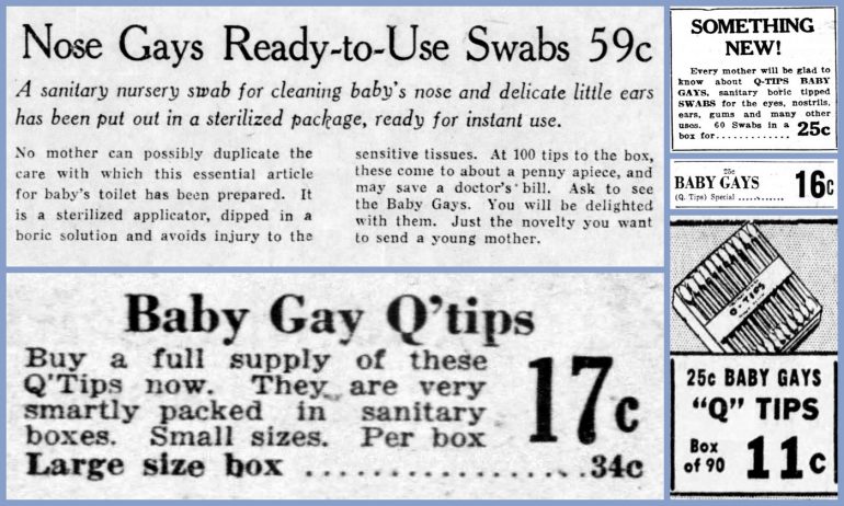 The history of Q-Tips - and their original name (which would never ever ...