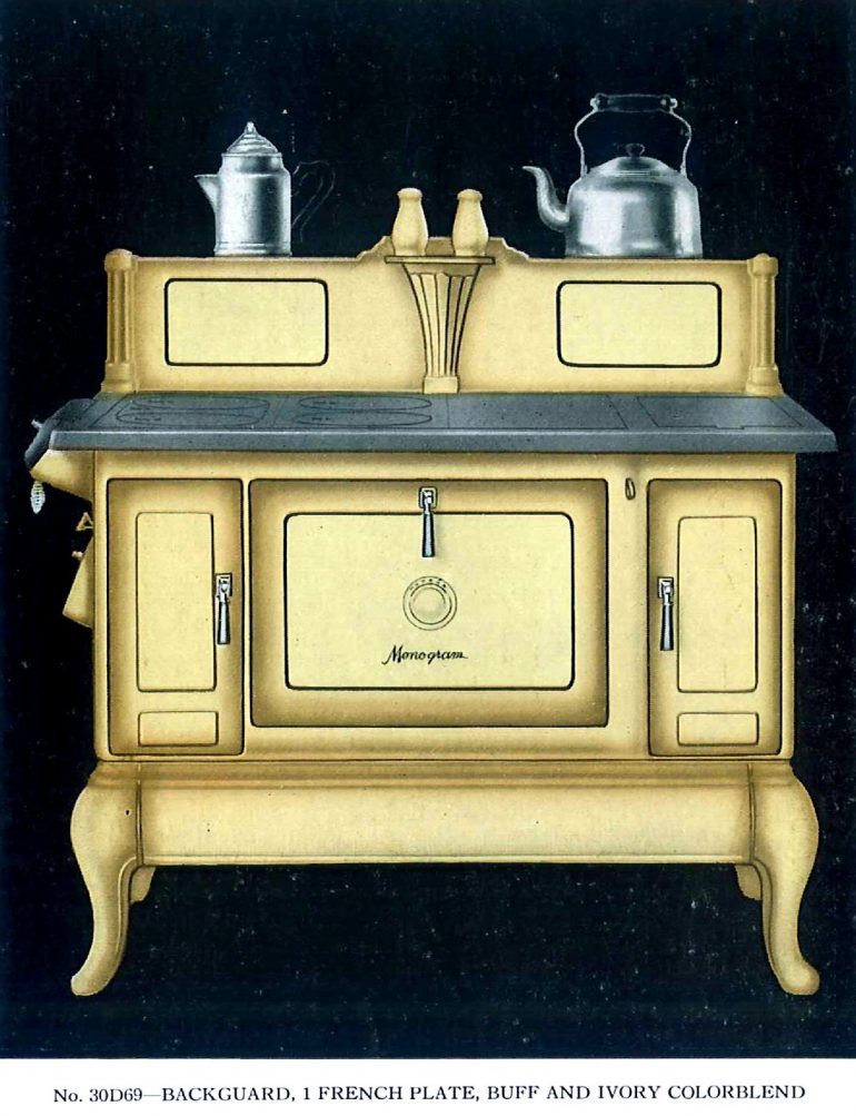 Can you imagine cooking on one of these gorgeous antique kitchen ranges ...