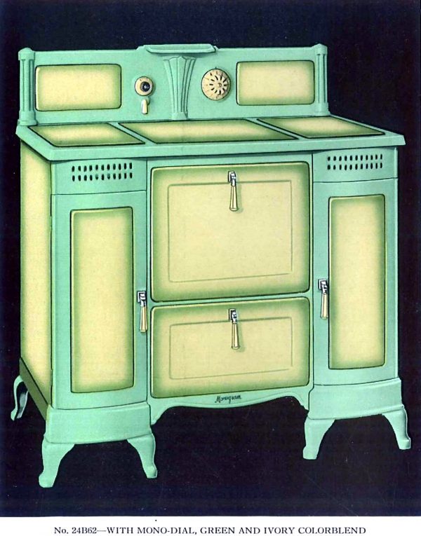 Can you imagine cooking on one of these gorgeous antique kitchen ranges ...
