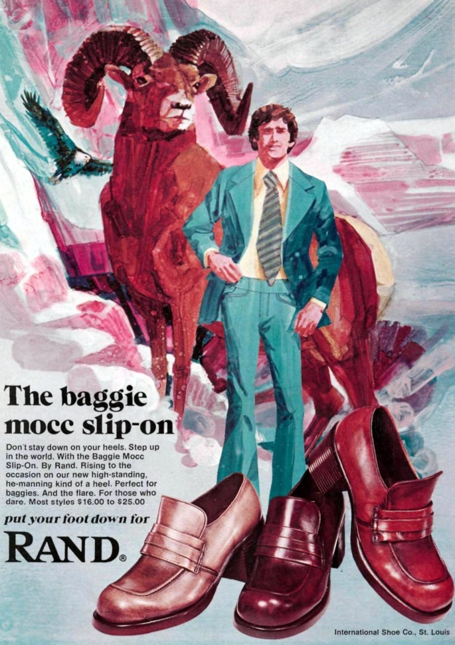 1970s men's shoes came in a variety of bold (and sometimes wild) styles - Click Americana