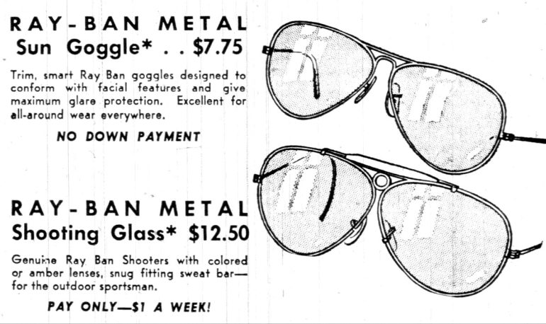 Vintage Ray-Ban sunglasses have been the epitome of cool for nearly a ...