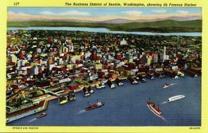 How the downtown Seattle skyline has changed over the past 150 years ...