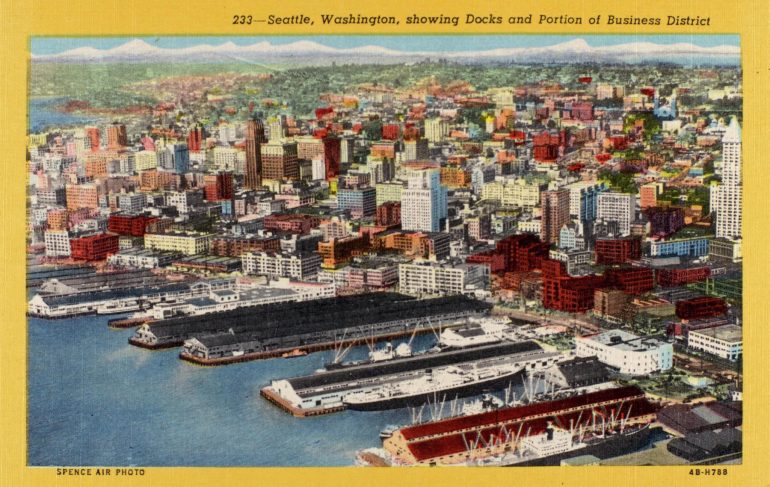 How the downtown Seattle skyline has changed over the past 150 years ...